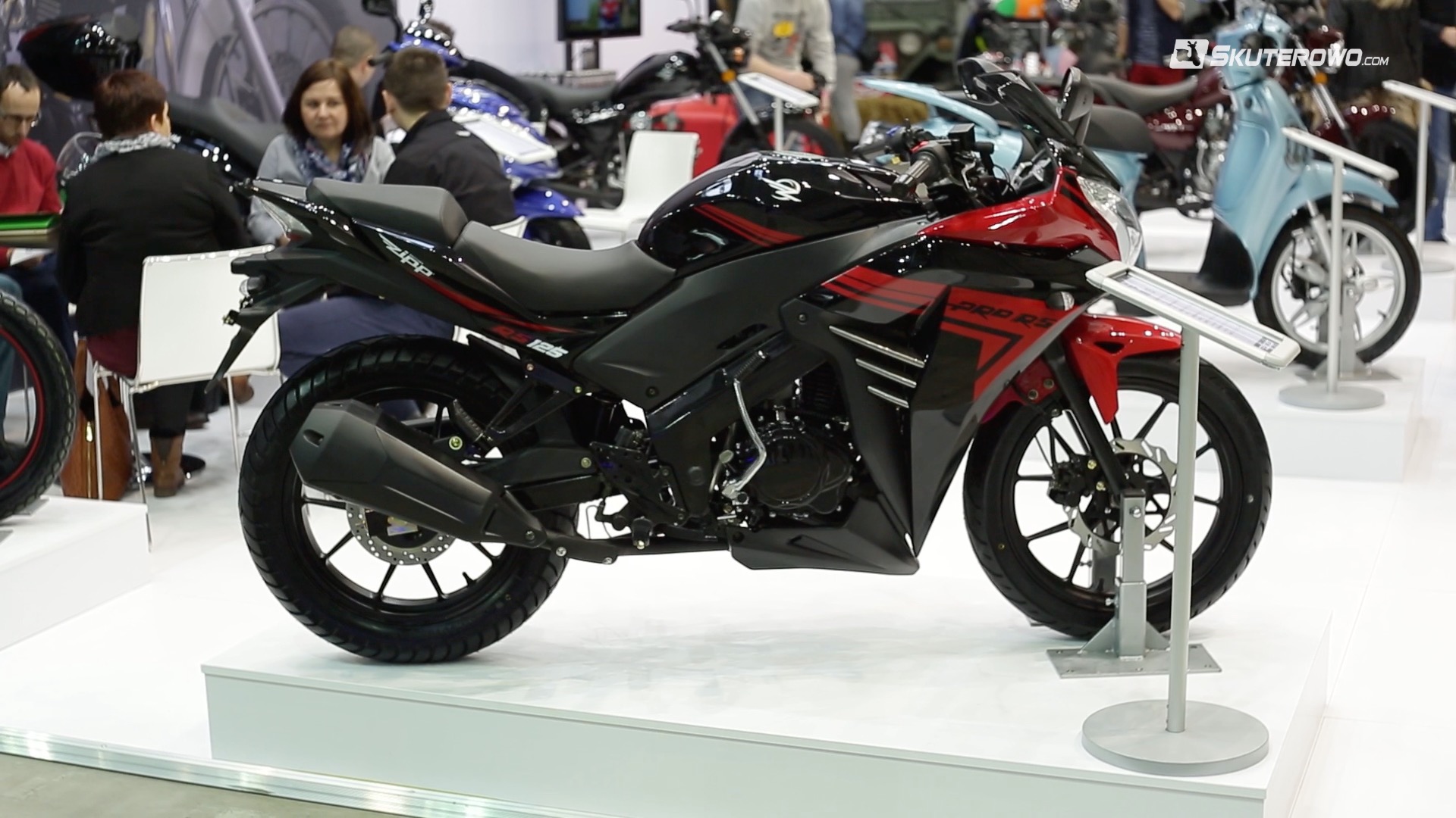 Zipp Pro RS 125 (na prawo jazdy B): Prezentacja Skuterowo.com ...