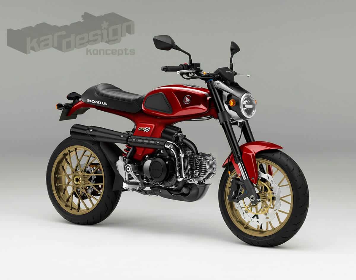 Honda SS50 2.0 od Kardesign. Tak mógłby wyglądać nowy Super Sport ...